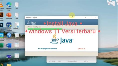 Cara Install Java Di Windows 11 Youtube