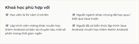 Khoá Lập Trình Android Kotlin Full Nâng Cao Trung Tâm Codefresher Đào Tạo Lập Trình Thực