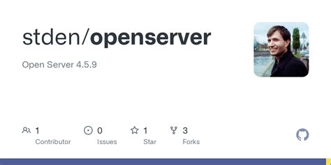 GitHub Stden Openserver Open Server 4 5 9