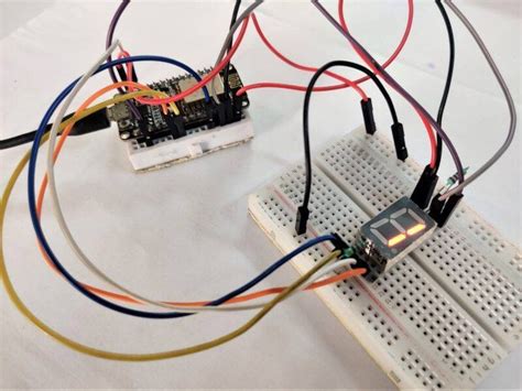 Seven Segment Display With Esp8266 Esp8266 Tutorial
