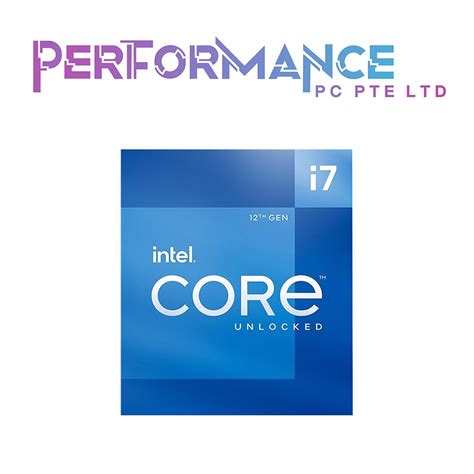 Intel® Core™ I7 12700 I7 12700f I7 12700k I7 12700kf 12 Cores 20 Threads 3 Years International