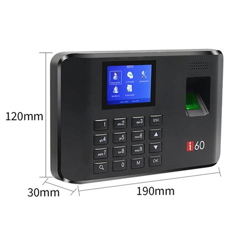 Rfid Attendance System Biometric Fingerprint Time Attendance USB Office Check In Realand Time