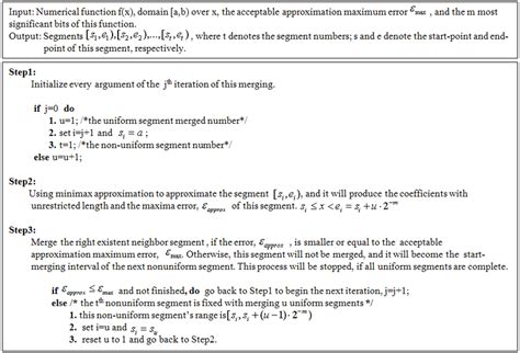 1 bottom up non uniform segmentation algorithm download scientific