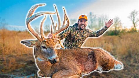 Deer Hunting The Giant Buck At My Ranch The Freak Is Down Catch