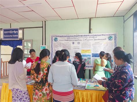 မိုင်းခတ်မြို့ လူထုအခြေပြုဗဟိုဌာနတွင် က‌လေးအလုပ်သမားပပျောက်ရေး အသိပညာ‌ပေး နံရံကပ်စာစောင်ပြသ