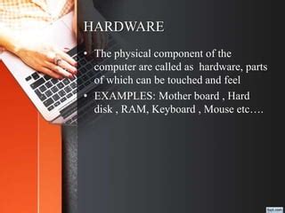 Basic Computer Ppt PPTX