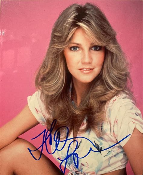 Heather Locklear Signed Photo