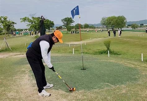 2025 생활체육지도사 파크골프 실기장소 안내 청주미호강 파크골프장 Ab코스 A코스에 이어 청주미호강 파크골프장 B코스를 소개합 ⛳광주광역시 파크골프협회