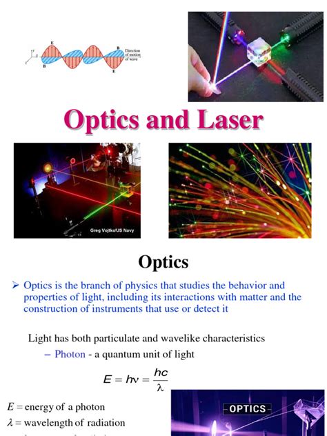 Lecture Optics And Laser Pdf Diffraction Optics