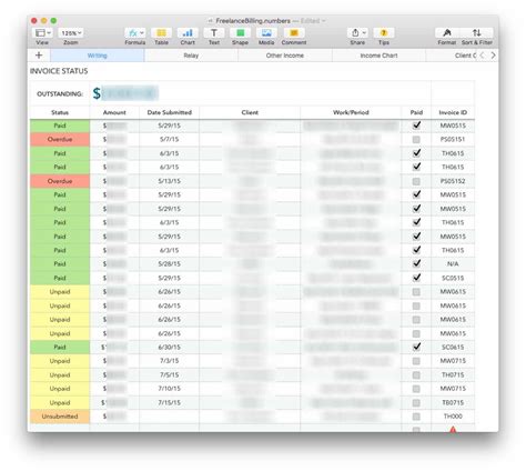 Accounts Payable Tracking Spreadsheet