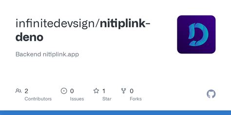 GitHub Infinitedevsign Nitiplink Deno Backend Nitiplink App