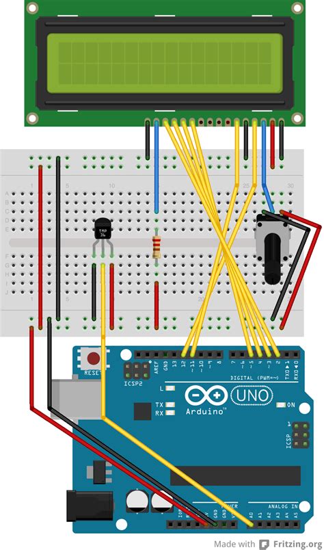 Digital Discontent Arduino Lcd Thermometer
