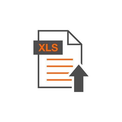 Premium Vector Xls Document Download Icon Vector Template