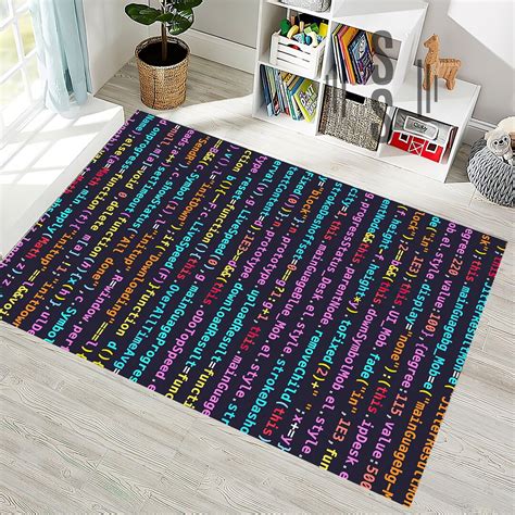 Programming Rug Programming Coding Rug Hacker Runners Software