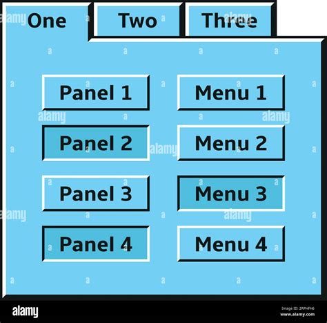 Old Pc Interface Retro Window With Buttons Template Stock Vector Image Art Alamy