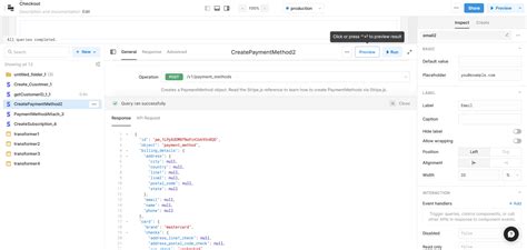 stripe integration app building retool forum