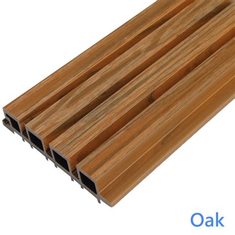Bison Composite Batten Cladding Oak Colour Plank