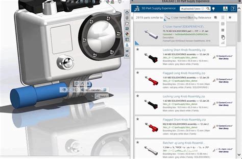 How Do You Find A Component For Your SOLIDWORKS Design Using Part Supply Computer Aided Technology