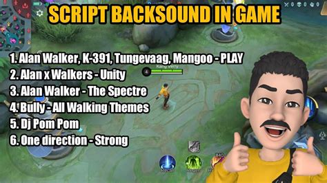 Script Backsound In Game Mobile Legends V30 Youtube