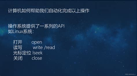Linux系统编程：文件操作详解 Csdn博客
