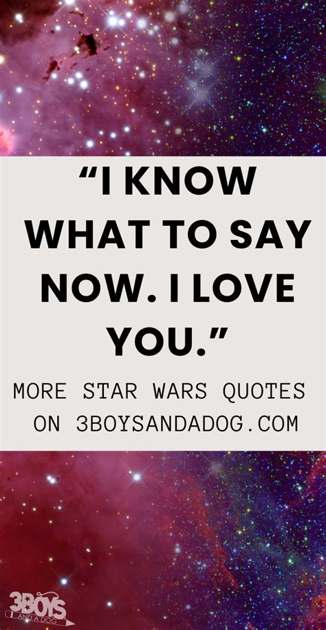 Star Wars Couple Quotes Most Fun And Inspirational Star Wars Quotes