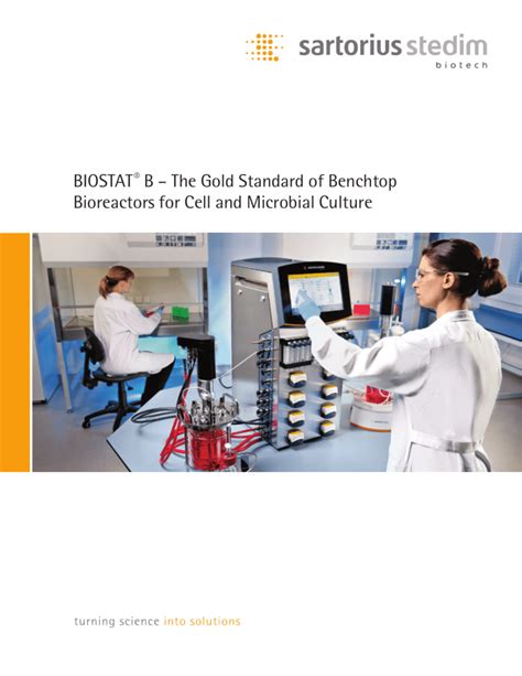 Biostat® B Bioreactor System Cell And Microbial Culture