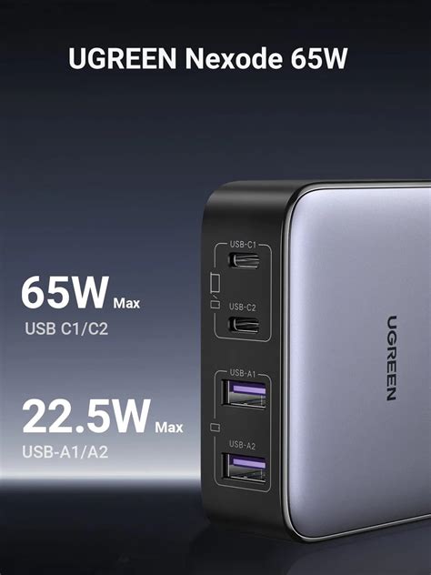 Ugreen Nexode 65w Usb C Gan Table Charger Ugreen Eu