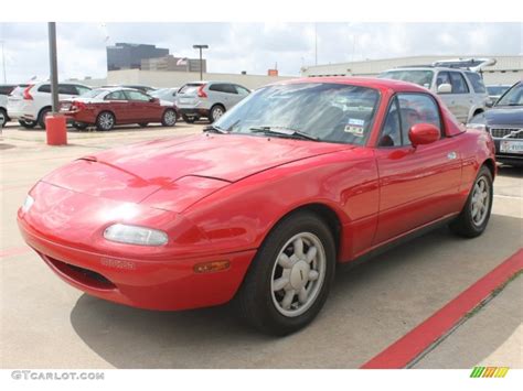 1990 Classic Red Mazda Mx 5 Miata Roadster 82360505 Photo 3