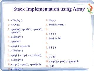 Stack PDF Programming Languages Computing