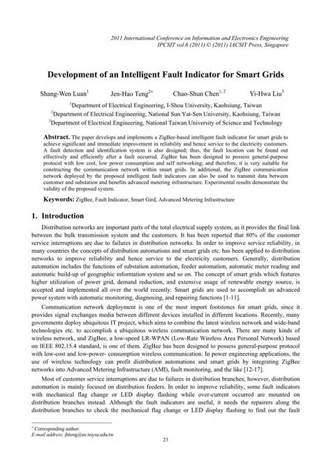 pdf development of an intelligent fault indicator for smart grids dokumen tips