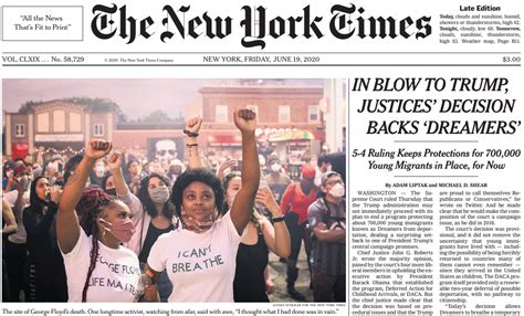 Media Confidential The Rundown Supreme Court Rules On Daca
