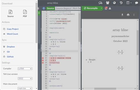` hline` not working after ` cr` · issue 3734 · katex katex · github