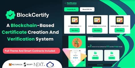 Blockcertify A Blockchain Based Certificate Creation Codemarket