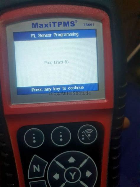 Solved Autel Maxitpms Ts601 Prog Limit 8 Tpms Error Autelshopde