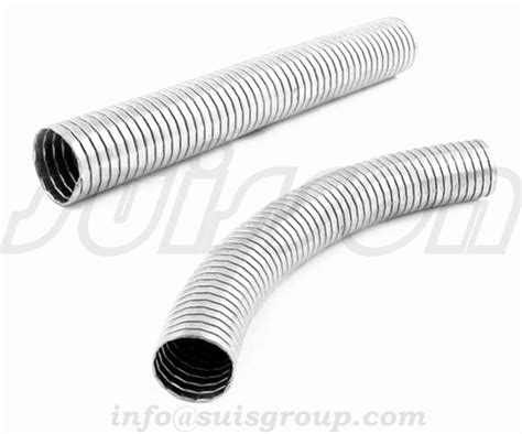 China Exhaust Interlocked Pipe Interlocking Flex Pipe Flexible Hose Flexible Coupler
