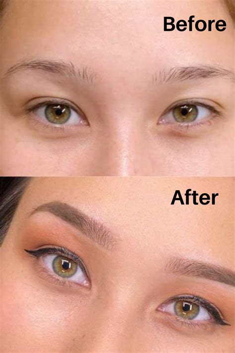 Ombre Brows Before And Aftercare Healing Process And Facts