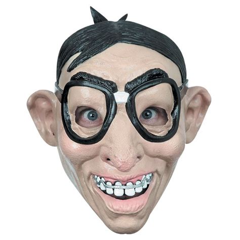The Nerd Latex Character Mask Halloween Party Supplies Halloween Character Masks