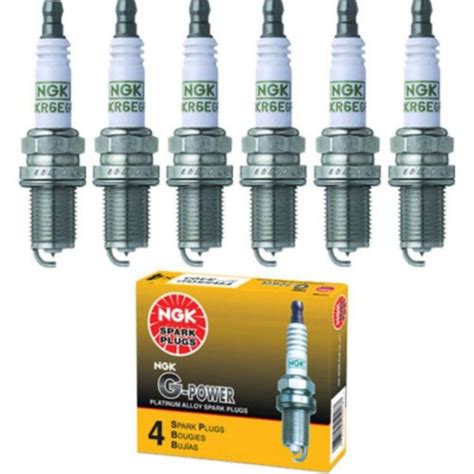 ( SET OF 6 ) NGK 5019 / LTR5GP Spark Plug - G-Power | eBay