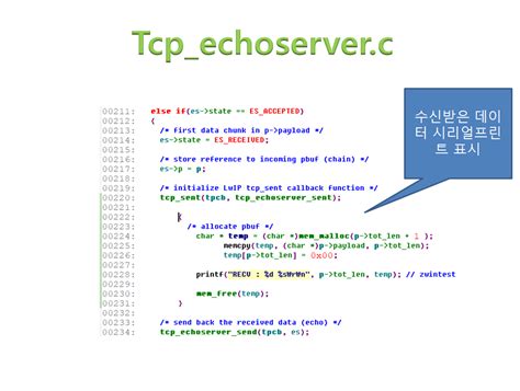 stm32 h743 lwip tcp echo server