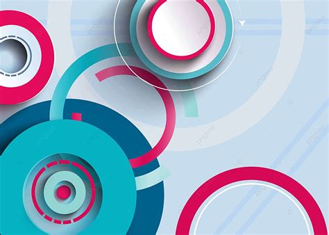 파란색 빨간색 원 라운드 링 배경 푸른 빨간 반지 배경 일러스트 및 사진 무료 다운로드 Pngtree