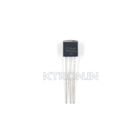 Buy 2n2222a Transistor Npn To 92 Ktron India