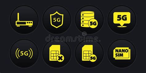 Set 5g Network Location Sim Card Rejected Card Server Protective Shield Nano And Router