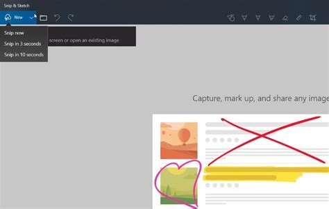 How To Take A Screen Snip With Snip Sketch In Windows