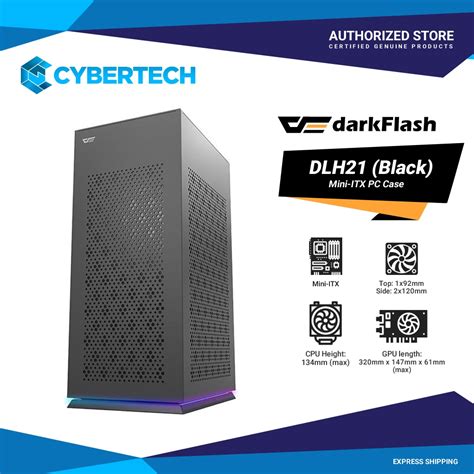 Darkflash Dlh21 Mini Itx Pc Case Shopee Philippines