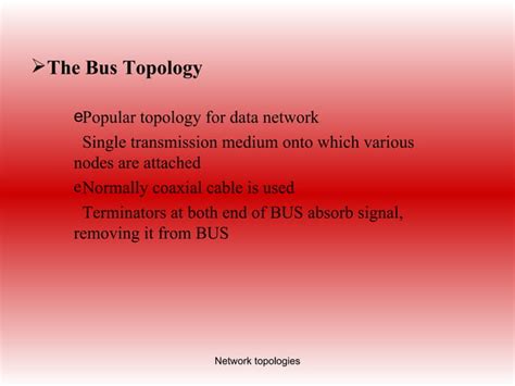 Network Topology Ppt