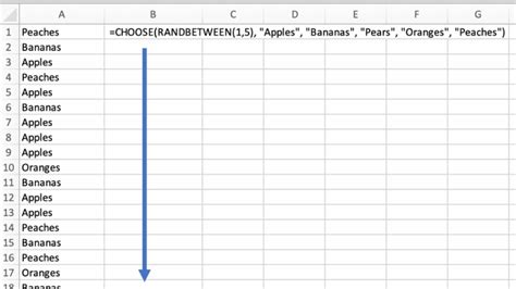 How To Generate A List Of Sample Text Using Excel Experts Exchange