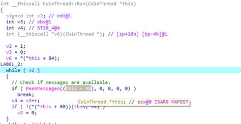 Hexrays Reversing An Mfc Application How To Find Class Memory Layouts Reverse Engineering