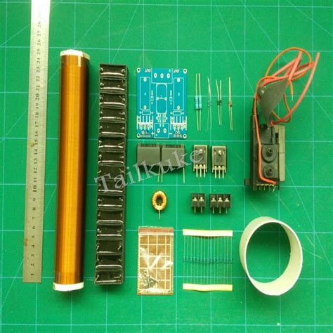 Tesla Coil Kit Diy Technology Wireless Transmiss Grandado