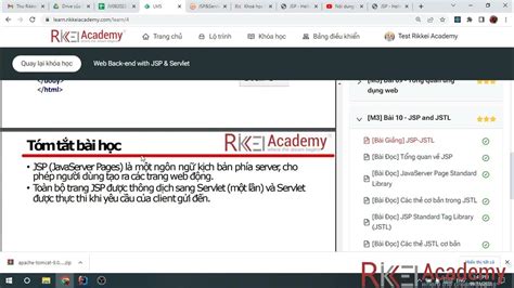 Rikkei Academy Java Module 03 Servlet Jsp Jstl Youtube