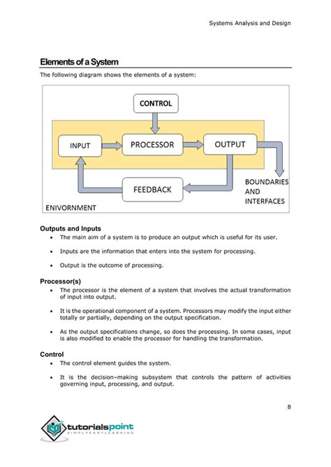 System Analysis Anddesigntutorial Pdf